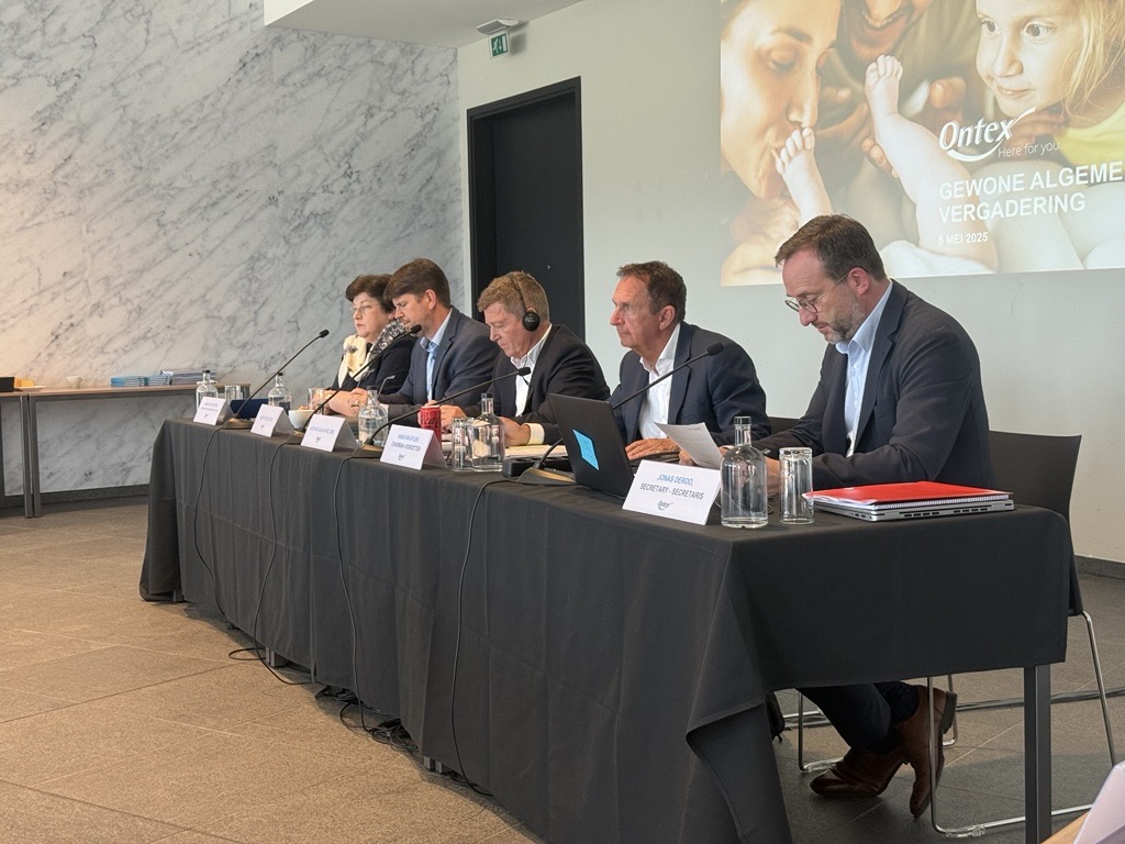 Ontex 2025 shareholders’ meeting